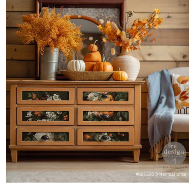 Botanical Bliss - Redesign with Prima Decor Decoupage Paper A1 – Dove ...